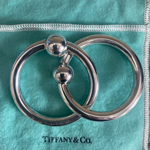 Tiffany & Co. | Other | Tiffany Co Baby Silver Teething Rings | Poshmark